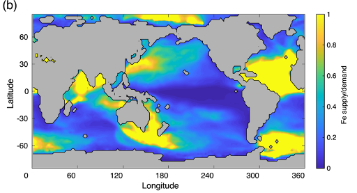 Dust deposition rates extracted from a data-assimilation model of the ...