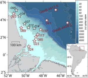 Terrestrial iron inputs and reverse weathering in the Amazon mouth – GEOTRACES
